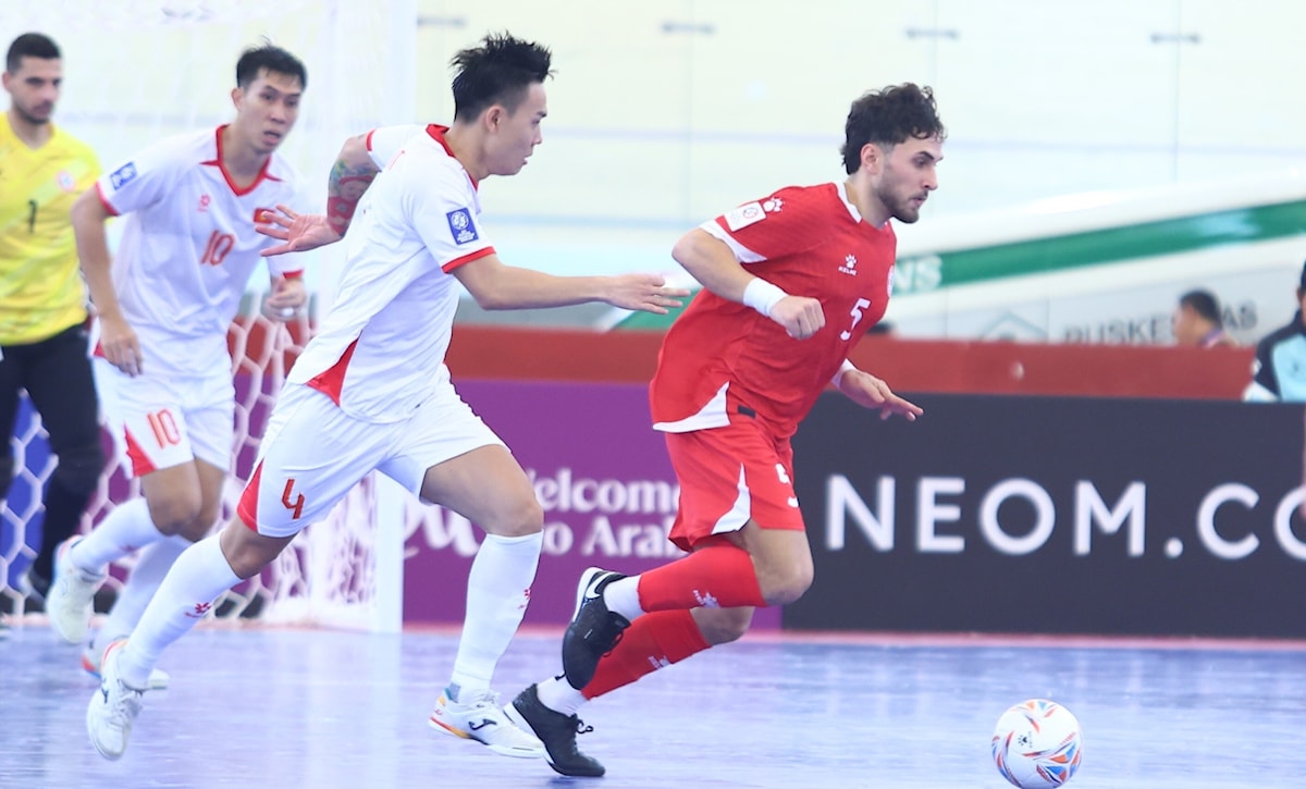 تراجع حظوظ منتخب الصالات في آسيا